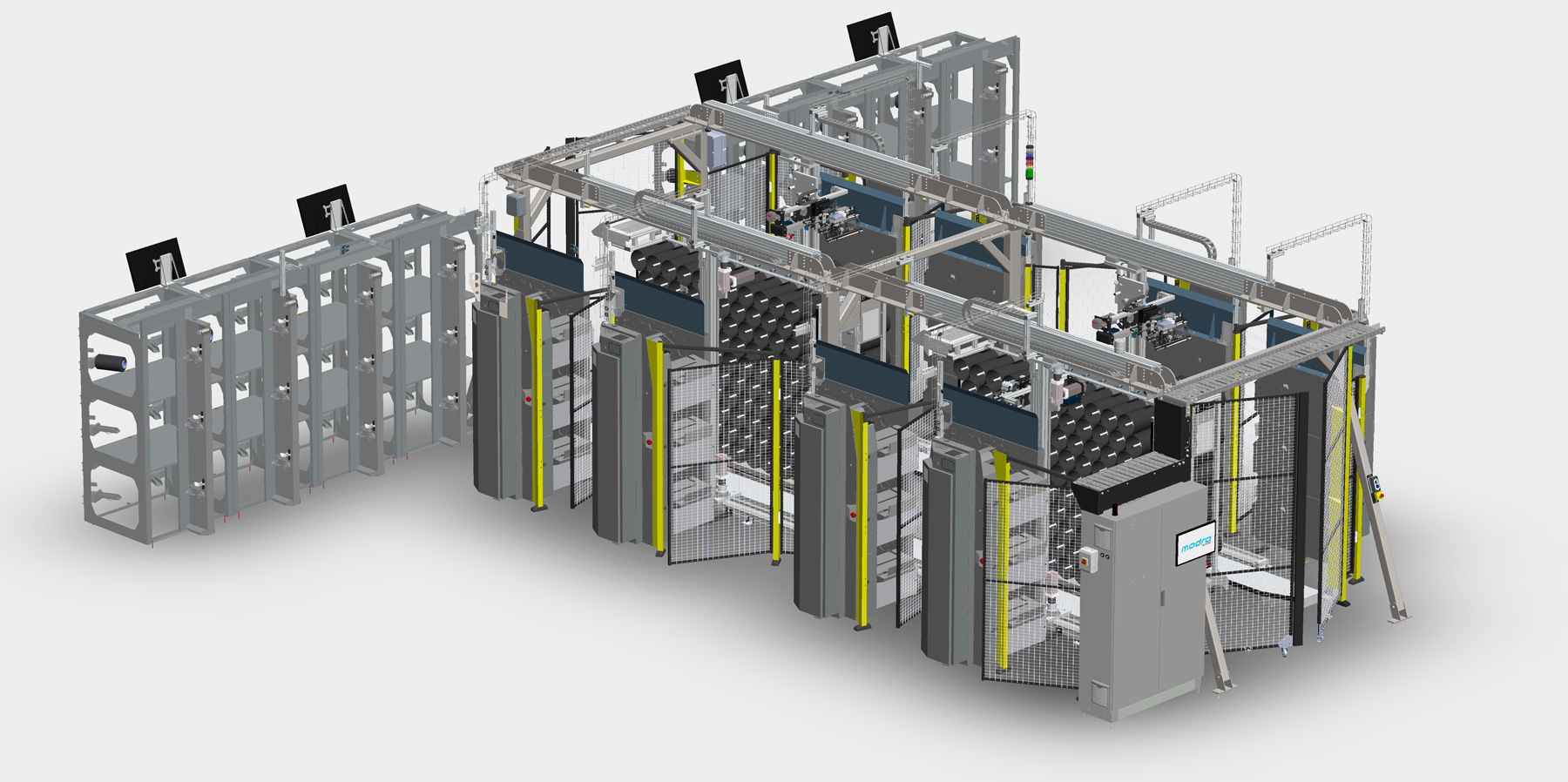 Carpet Sampling & Production Machines: 30+ Years in Operation | Modra