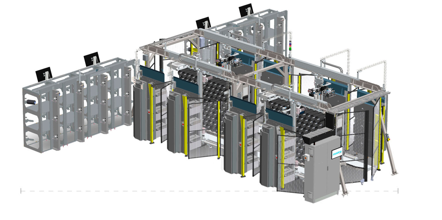 CreelMT - Automated Tufted Carpet Creeling System | Modra